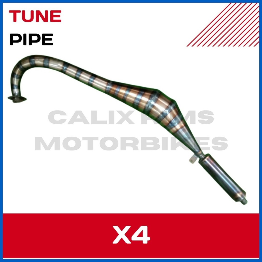 ↘ Tune pipe for X4 (silver/titanium) | Shopee Philippines