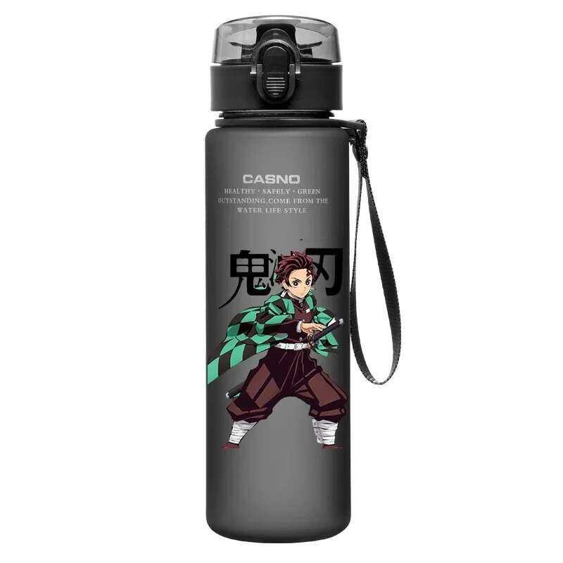 Demon Slayer Water Bottle Anime Nezuko Merchandise 560Ml Portable ...