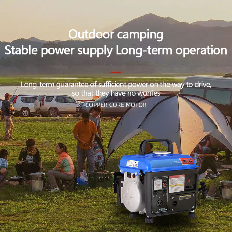2-Stroke Gasoline Generator - Ultra Quiet Portable Power for Home, 60Hz ...