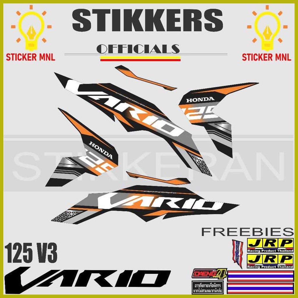 HONDA CLICK 125i HONDA CLICK V3 VARIO MALAYSIAN DECALS | Shopee Philippines