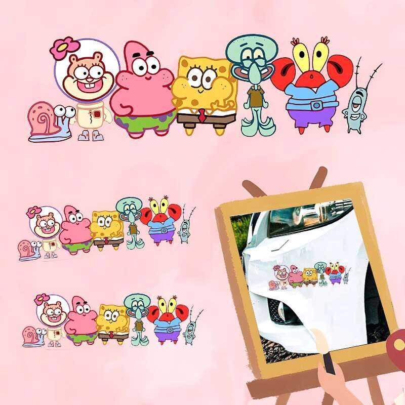 SpongeBob SquarePants Electric Scooter Motorcycle Car Window Scratches ...
