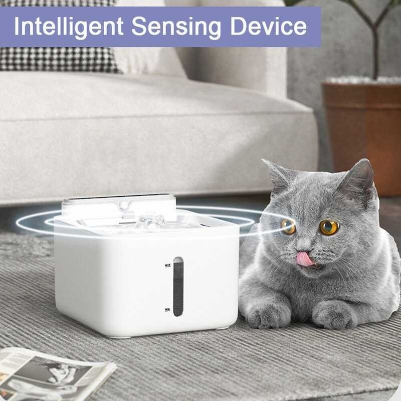 Pet 3L Source Intelligent Wireless Motion Sensor Cat Dog Dispenser ...