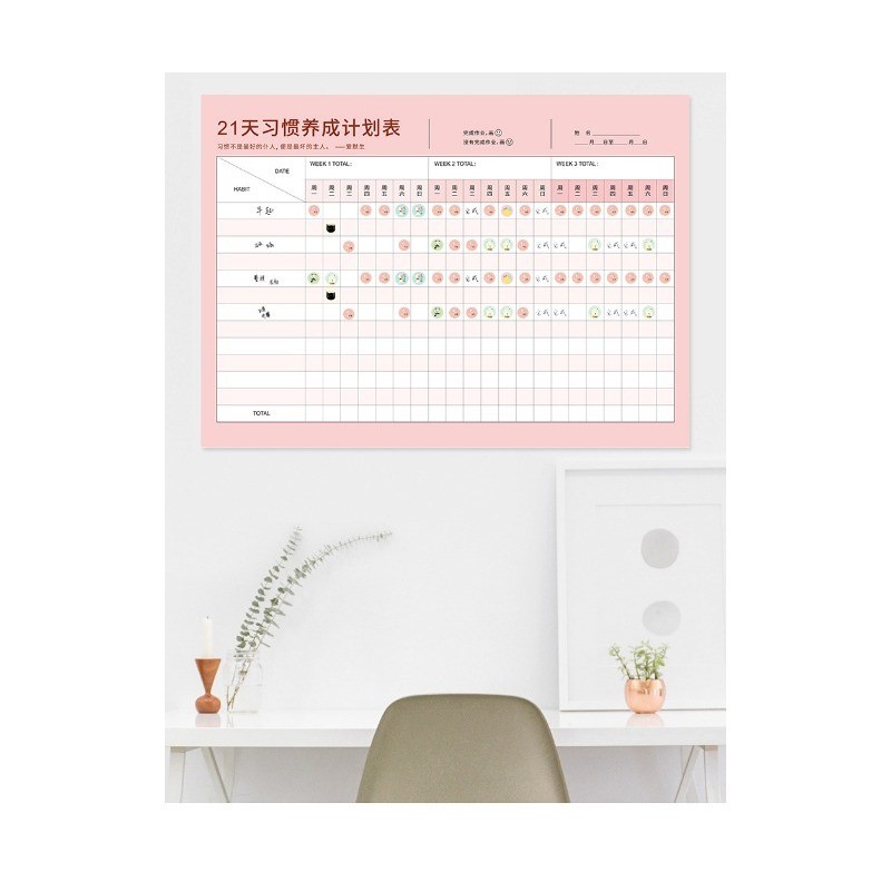 365 Days Planning Wall Calendar Postgraduate Entrance Examination ...
