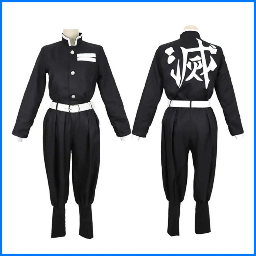 Cosplay Costume Agatsuma Zenitsu Demon Slayer Cosplay outfit Kimetsu no ...
