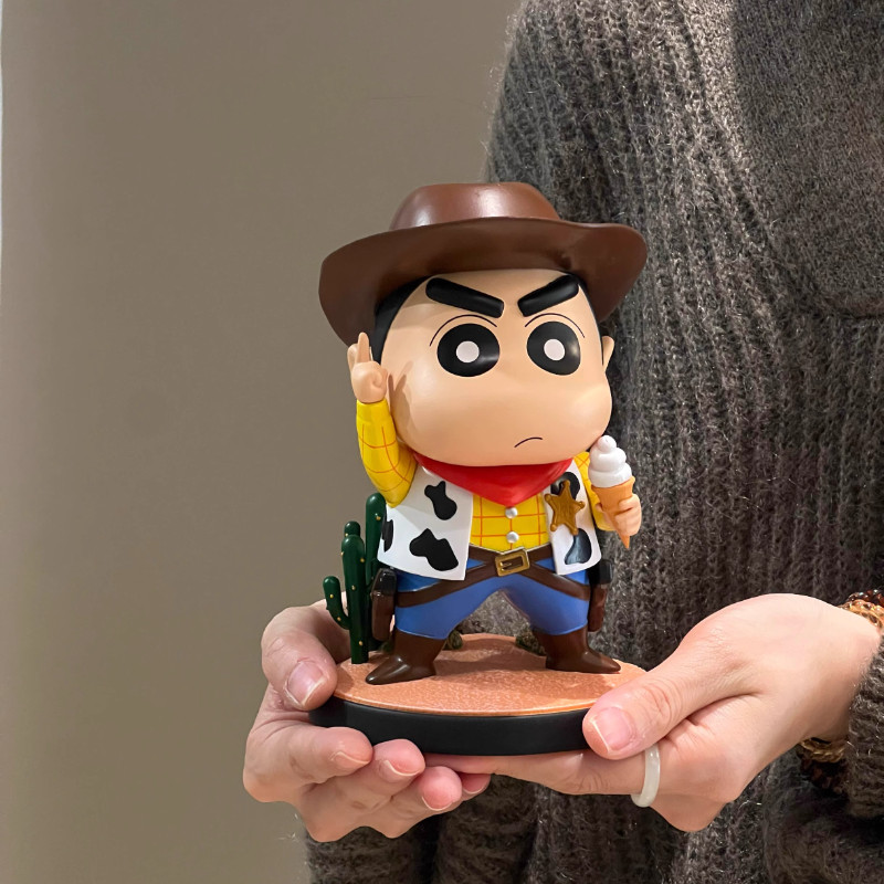 Creative Three-Eyed Crayon Shin-chan Figure Desktop Decoration Cartoon ...