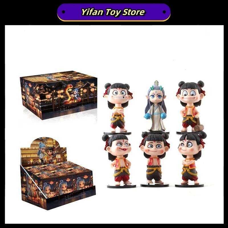 2025 New Movie Ne Zha 2 Nezha Aobing Standing Posture Model Pvc Cartoon ...