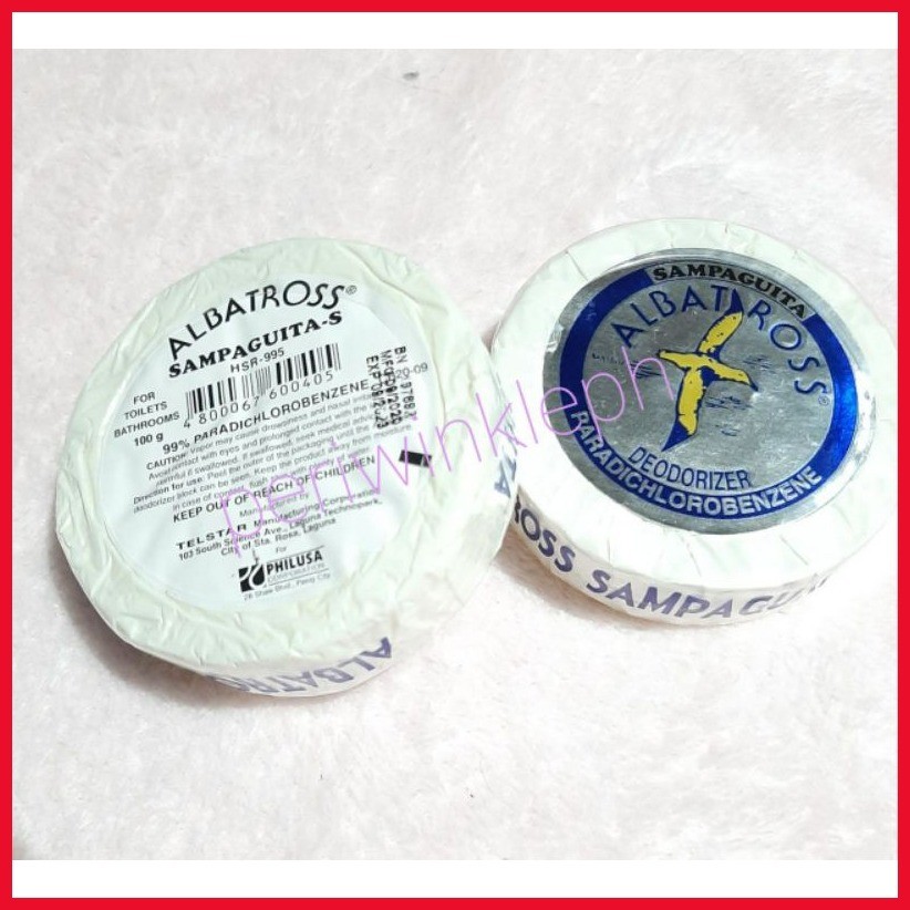 Albatross Bathroom Deodorizer refill and with holder 100grams | Shopee ...