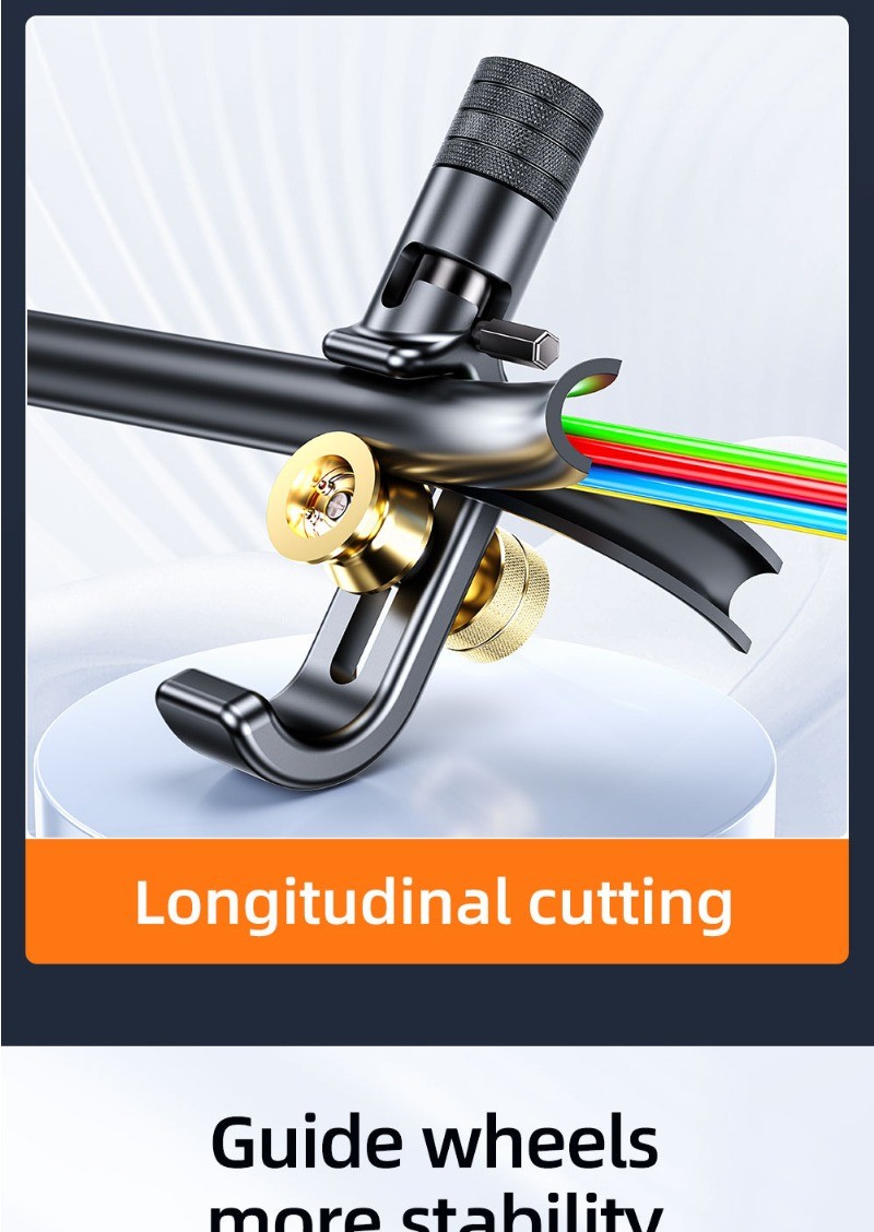 Fiber Optic Stripping Tool - 4-10mm & 8-28mm Optical Cable Slitter ...