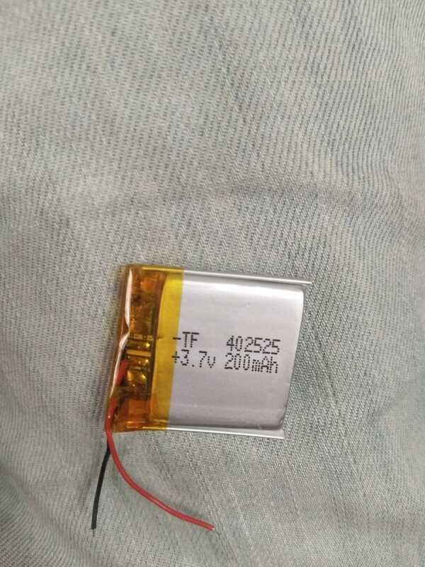 402525 Capacity Lithium Battery 200Mah Smart Watch Positioning Phone ...