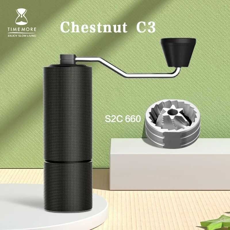 TIMEMORE Chesut C2 C3 Manual Coffee S2c Burr Inside High Quality ...
