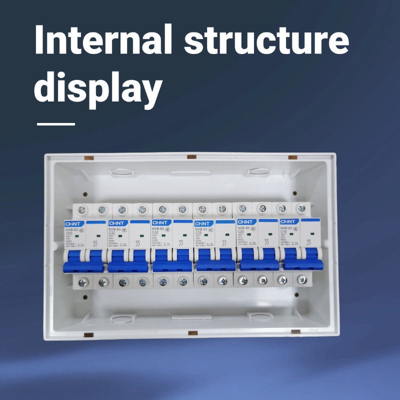 ♣ ☬ Chint circuit breaker and distribution box combination switch panel ...