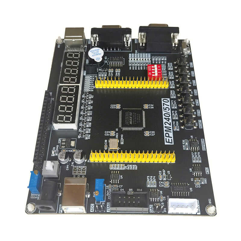 CPLD FPGA Altera MAXII E240 E570 Board And Programer With Ad/Da Stepper ...