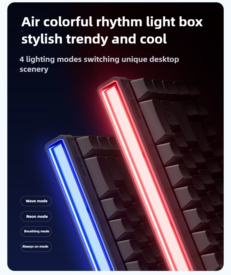 MCHOSE Ace68 Air Magnetic Switch Mechanical Keyboard Wired Customized ...