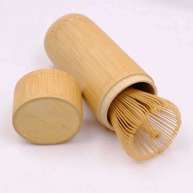 Portable 2 Ae Creative Matcha Kit Travel Set Bamboo Scoop Whisk And ...