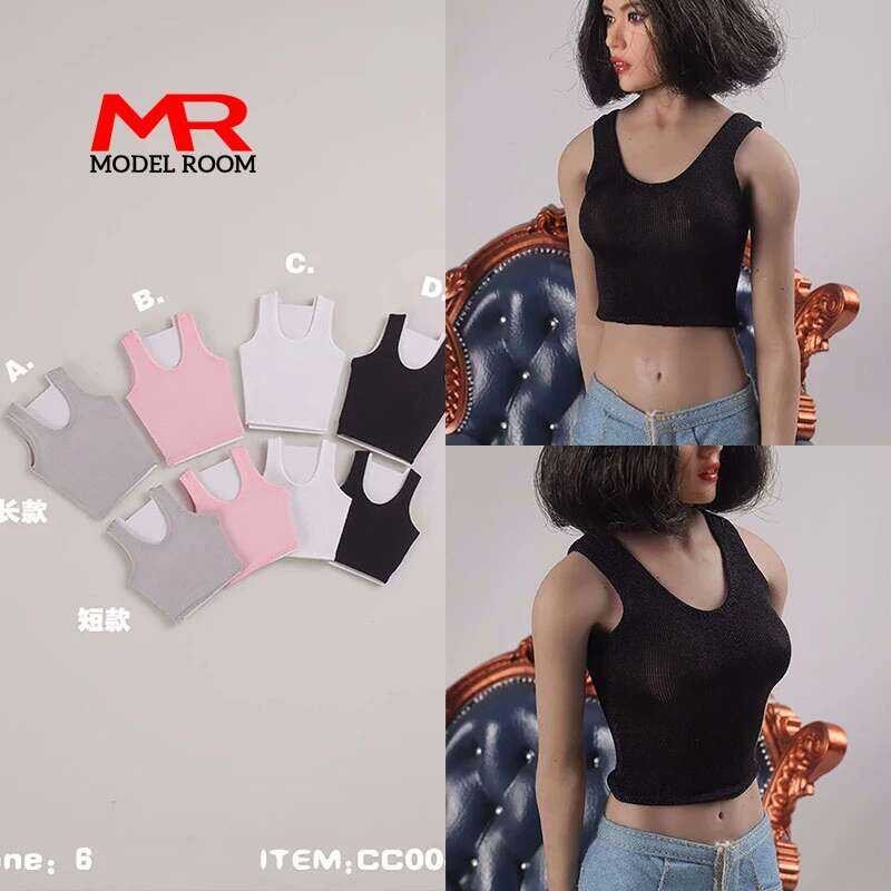 Stock In CCTOYS Cc004 1/6 Female Sports Vest Long Short Version Clothes ...
