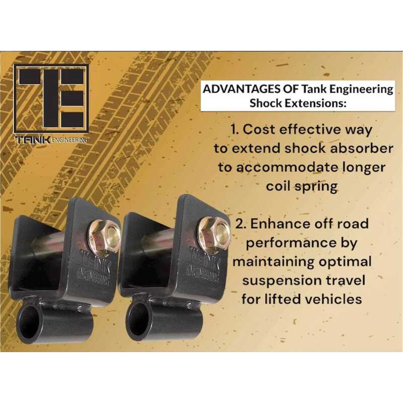 Tank Engineering 4X4 Toyota Hilux Vigo Rear Shock Absorber Extension ...