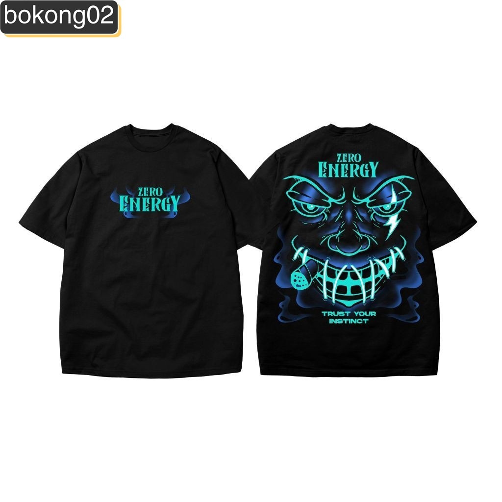 Sheng da Zero Energy "TRUST YOUR INSTINCT" Men T-Shirt (Glow in the ...
