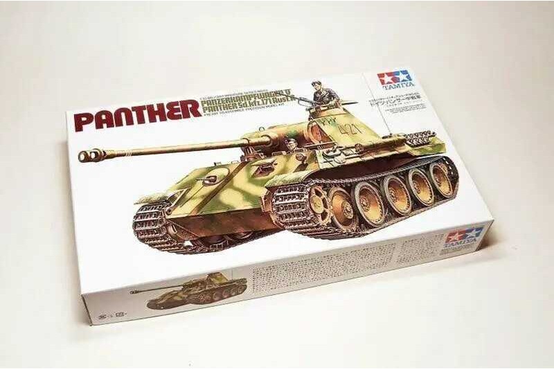 Tamiya 35065 1/35 Military Model · Aleman Panther Tank Panzerkampfwagen ...