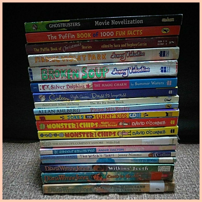 Illustrated novels/ Chapter books/ Poems/Stories Secondhand per piece ...