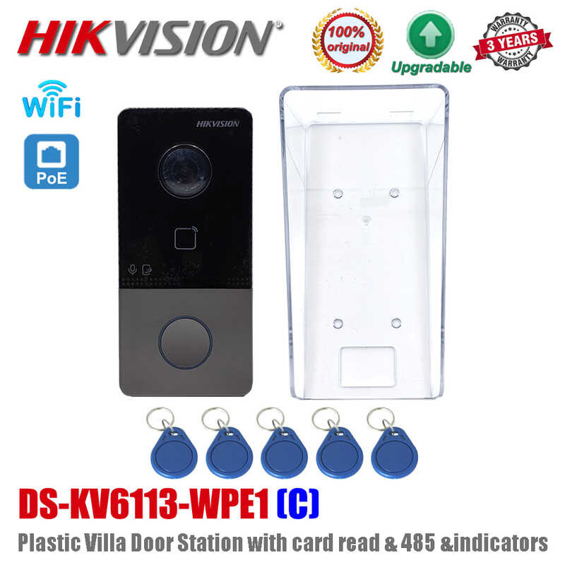 Original Hikvision Ds-Kv6113-Wpe1 (C) Wireless WIFI Standard POE 2Mp HD ...