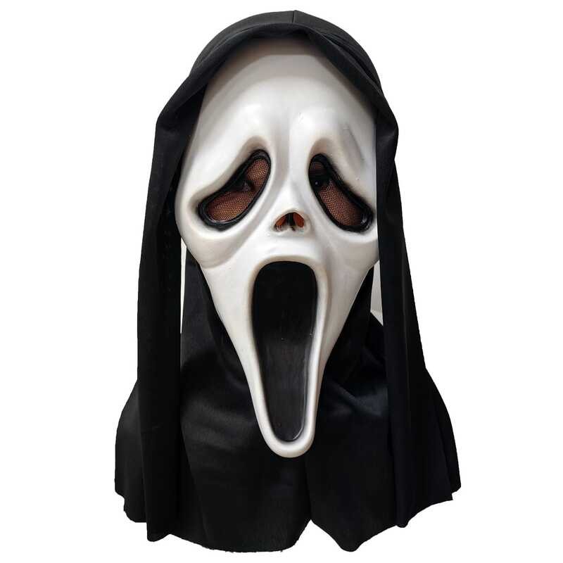 C7 Horror Skeleton Mask Halloween Scream Headset Ghost House Trick ...