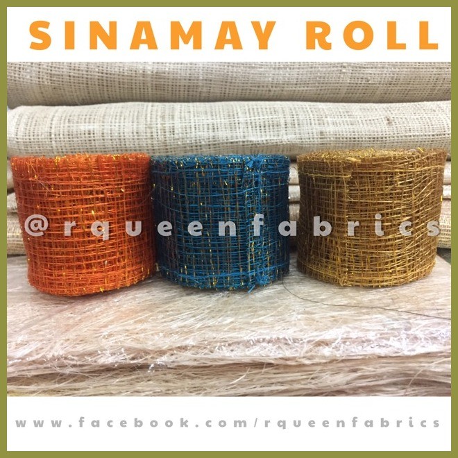 ♣ SINAMAY ROLL with gold trim (rotex) | Shopee Philippines