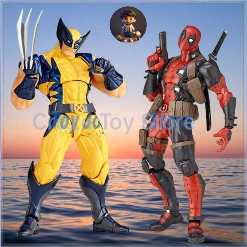 Deadpool Revoltech Yamahi Woerine Action Figure legends Joint Movable ...