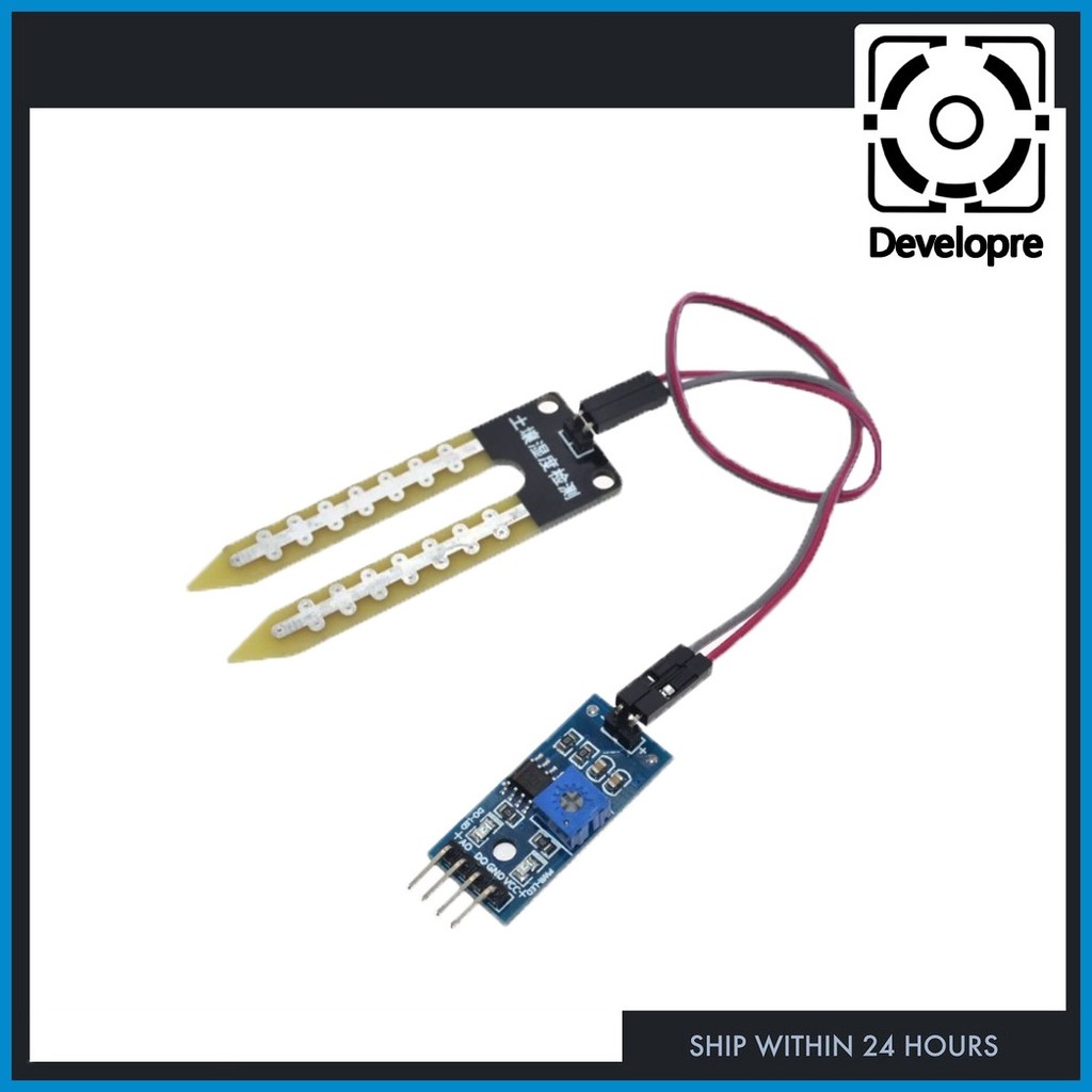 Soil Moisture Sensor Module for Arduino Raspberry Pi | Shopee Philippines