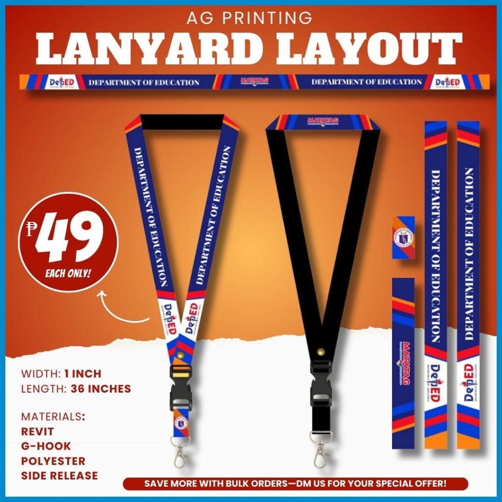 DepEd Lanyard Department of Education | Shopee Philippines