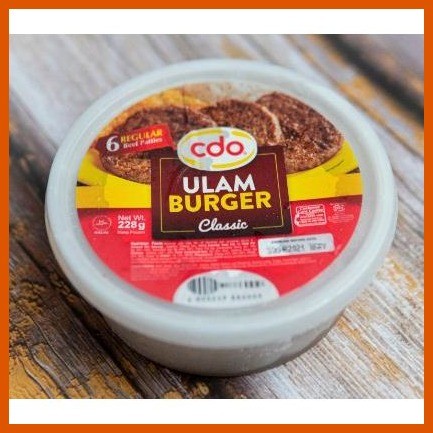 ↕ CDO Ulam Burger Beef Patties (Regular and Mini) | Shopee Philippines
