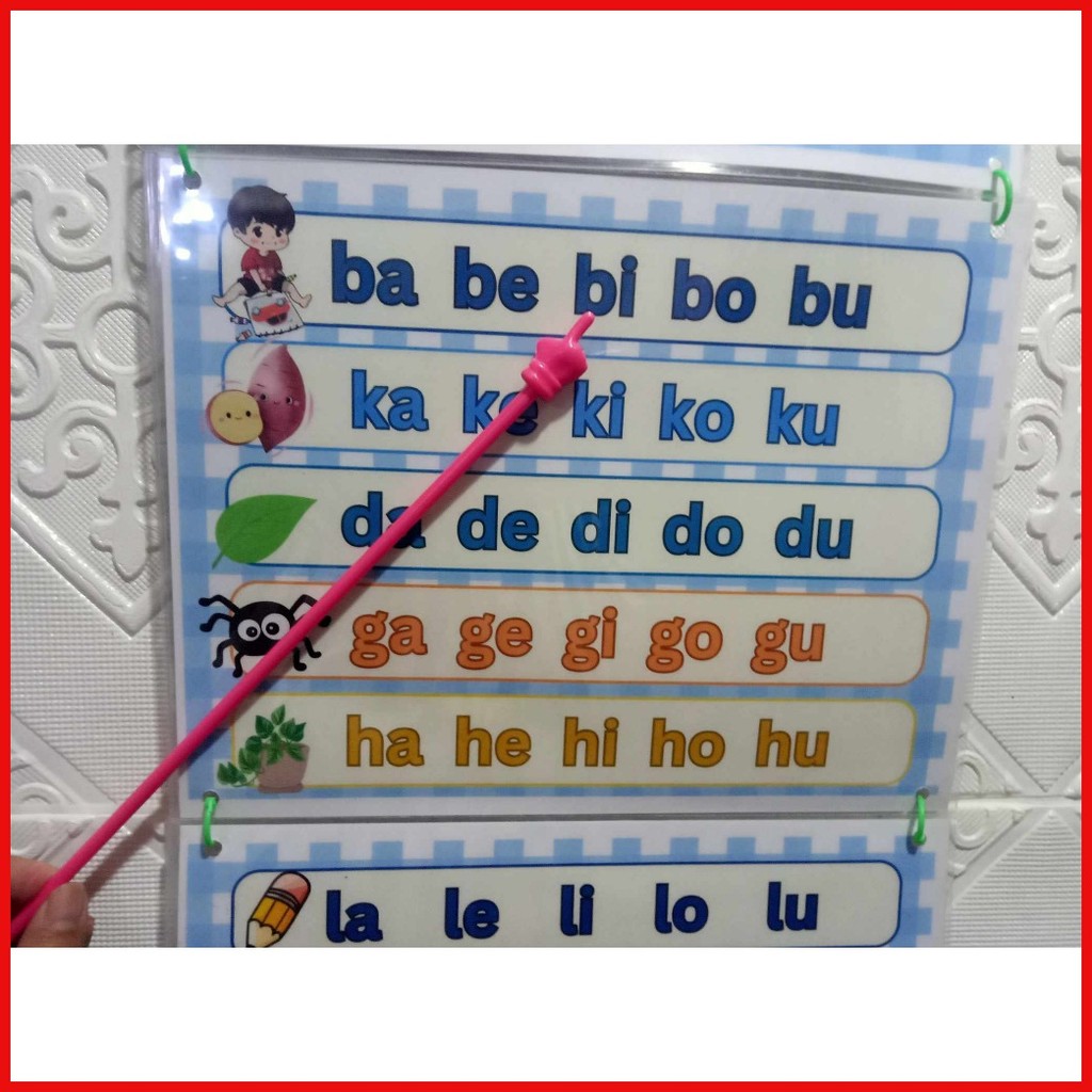 ABAKADA Laminated Hanging Wall Chart Reading Materials thinkingtots ...