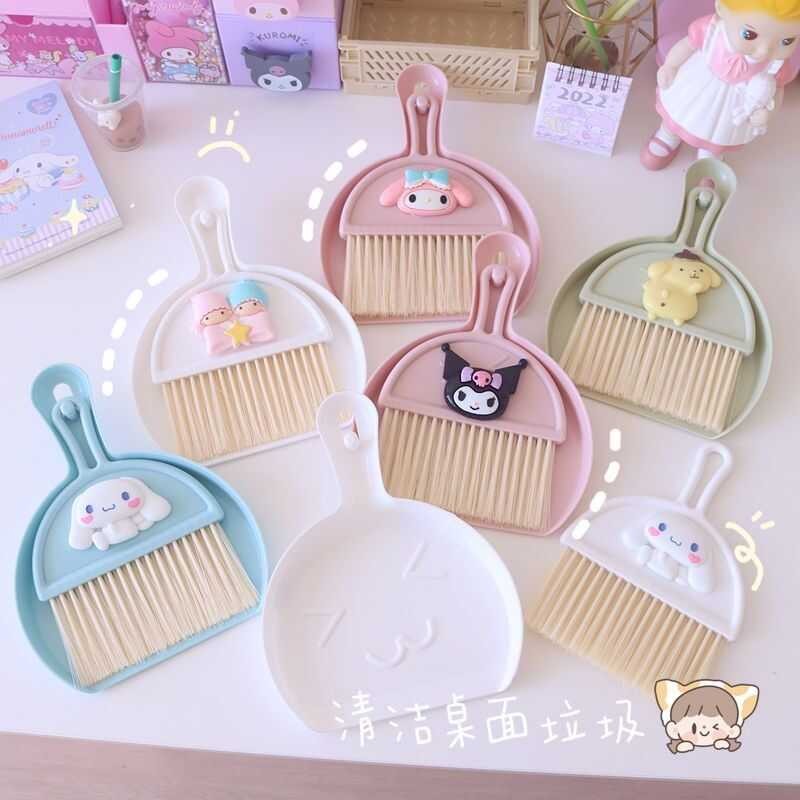 Desktop little broom and set mini dustpan sweeping desk brush creative ...