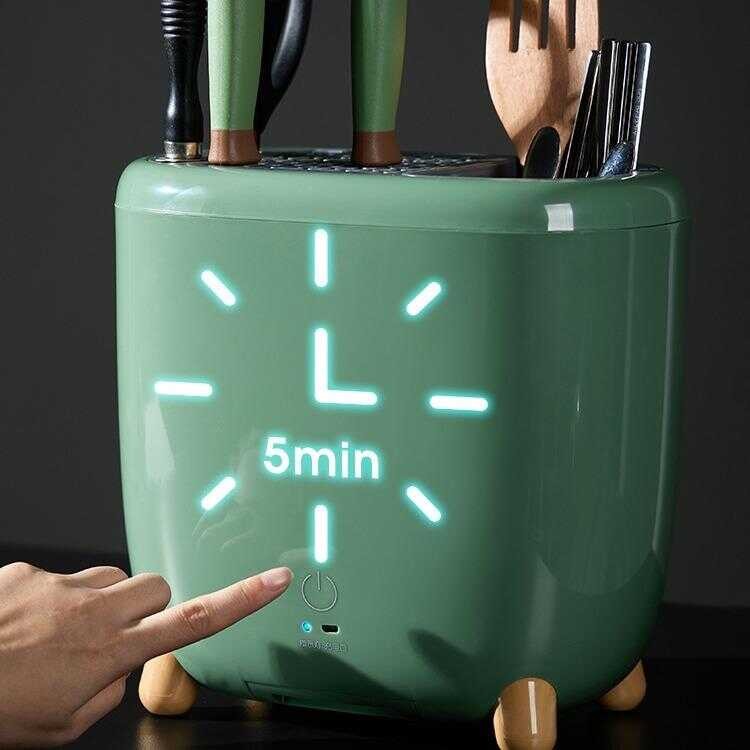 MUJI Quality Japanese Intelligent Disinfection Drying Knife Holder ...