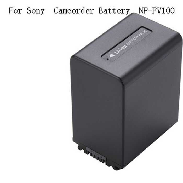 Battery Camera - Np-Fv100 Replace Lithium Ion Battery 3900Mah Magkasya ...