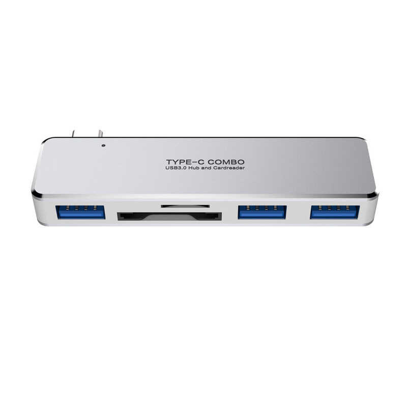 Fa Type-C Extender 5-In-1 Multifunctional Laptop USB 3.0 HUB Docking ...