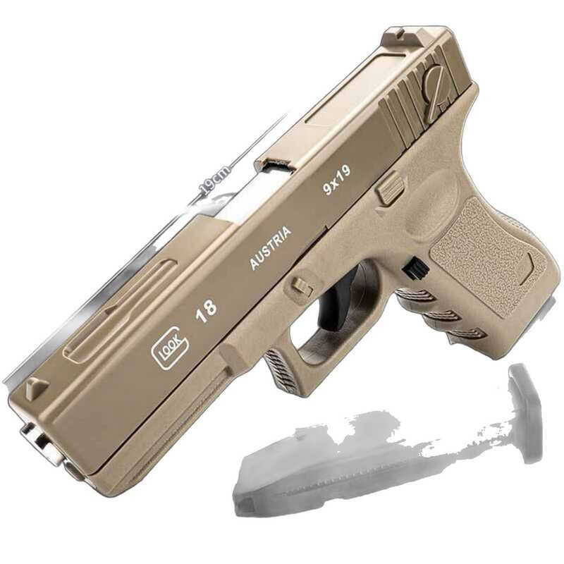 Children's New Glock Boy Adult Toy Soft Bullet Gun Colt CS Chicken ...