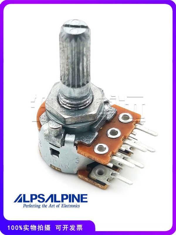Japanese ALPS volume amplifier RK16 potentiometer 10K 50K 100KBX2 dual ...