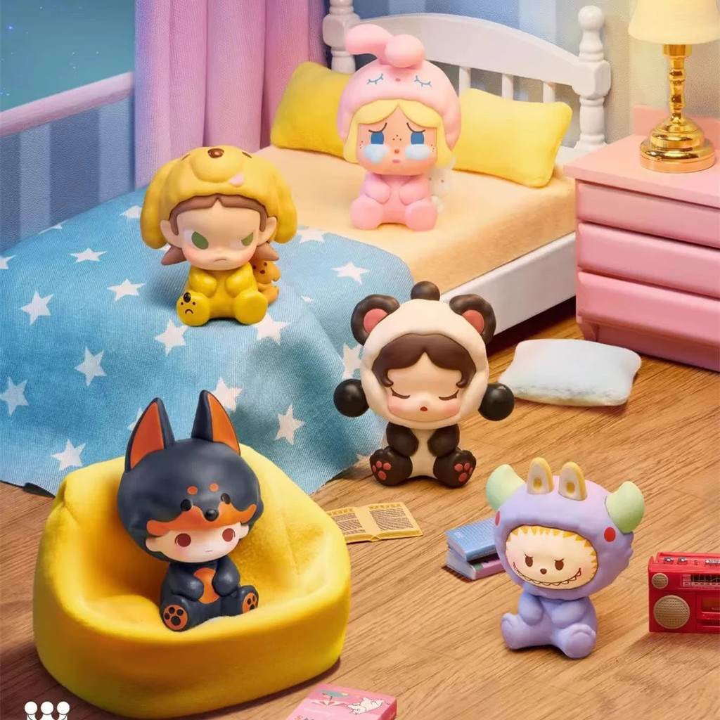 POPMART POP BEAN Animal Pajamas Party Series Cute Cute Dolls and Gifts ...