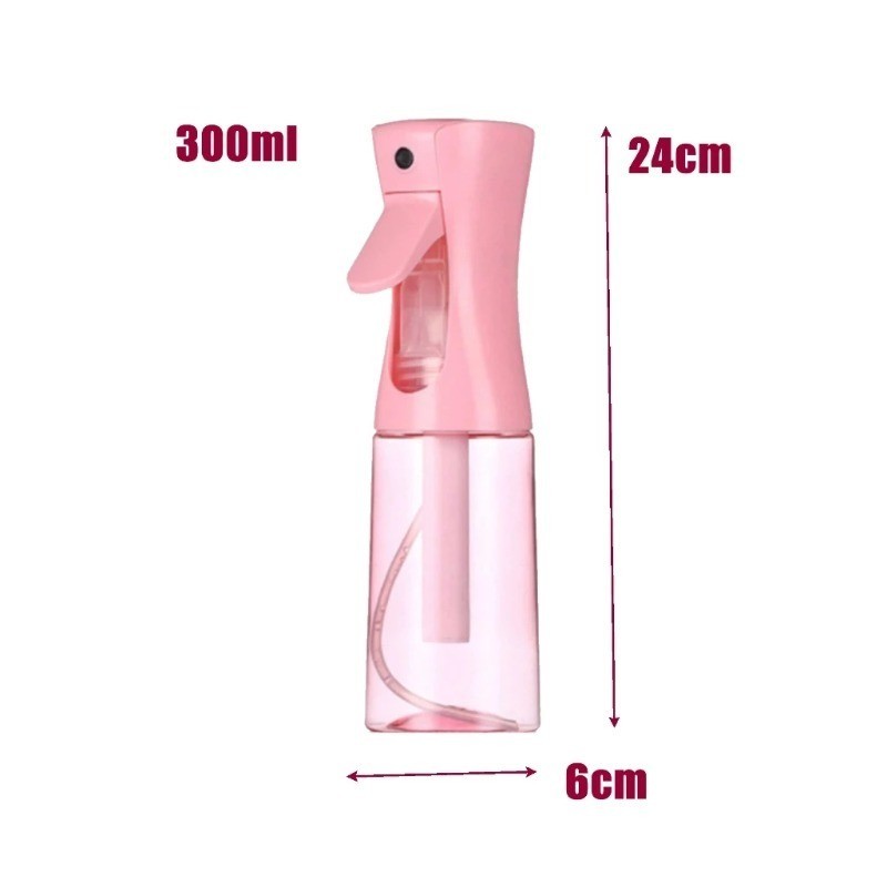 300ML Spray Bottle Colorful Fine Fog Spray Water Bottle Mist Refillable ...