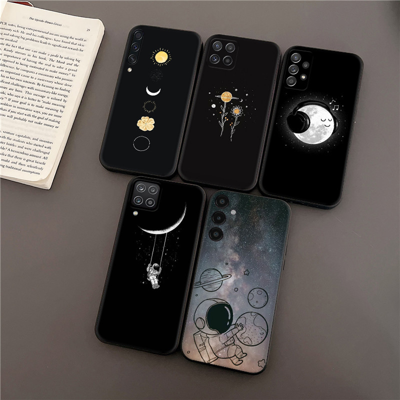 moon Phone Case Samsung S6edge S7Edge S8 Plus S9 Plus S10 S10E Silicone ...