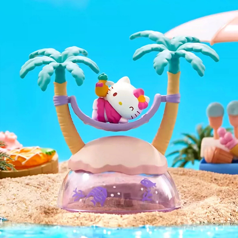 Sanrio Characters Summer Island Series Bd Toy Trendy Garage Kit Mystery ...