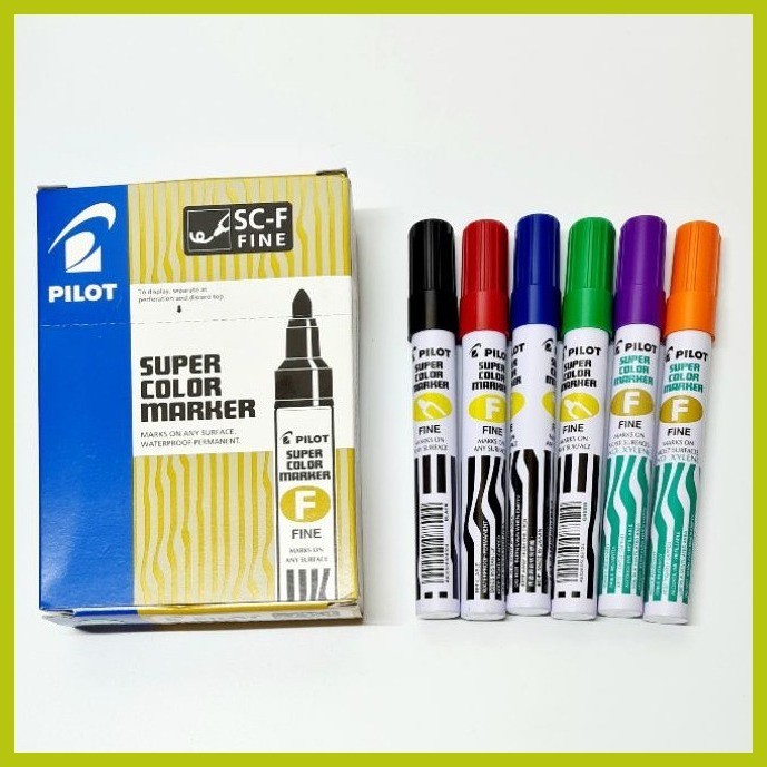 ∥ ☜ Pilot Marking Pen Permanent Marker Writing Pen Pentel Pen (BROAD ...