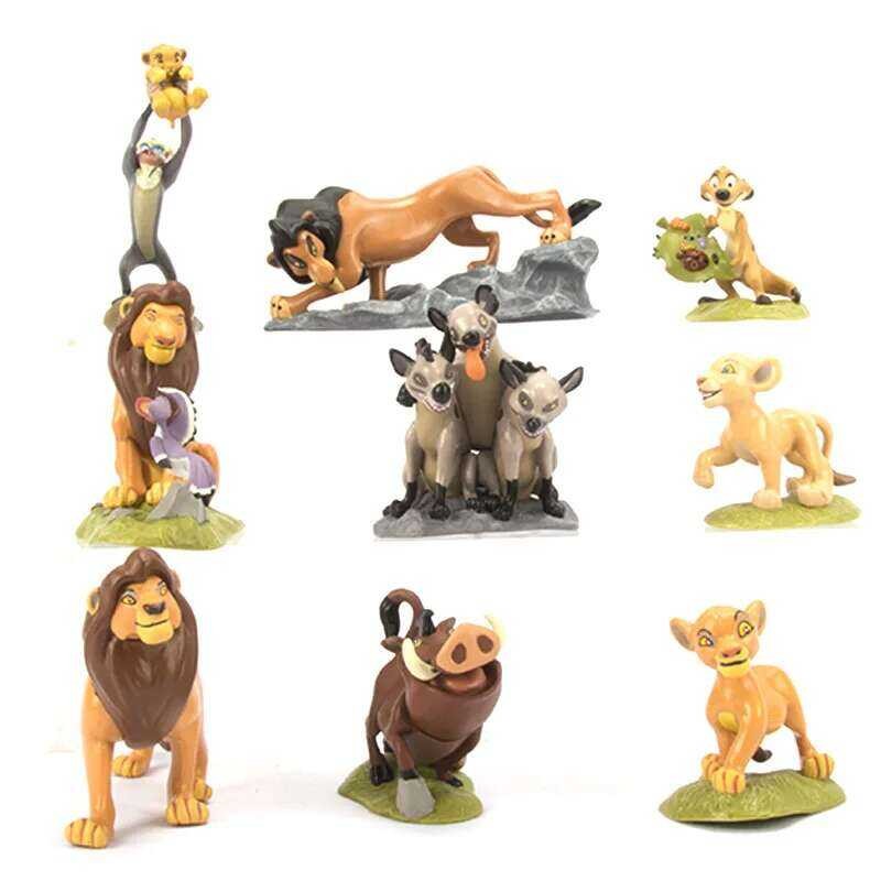 Sets Anime Cartoon The Lion Guard King Kion Simba PVC High Quality ...
