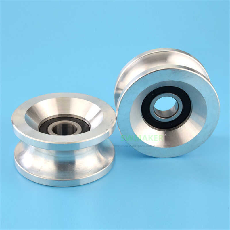 20*85*41Mm 1Pcs Aluminum, Anti-Corrosion Pulley Roller Wheel, For ...