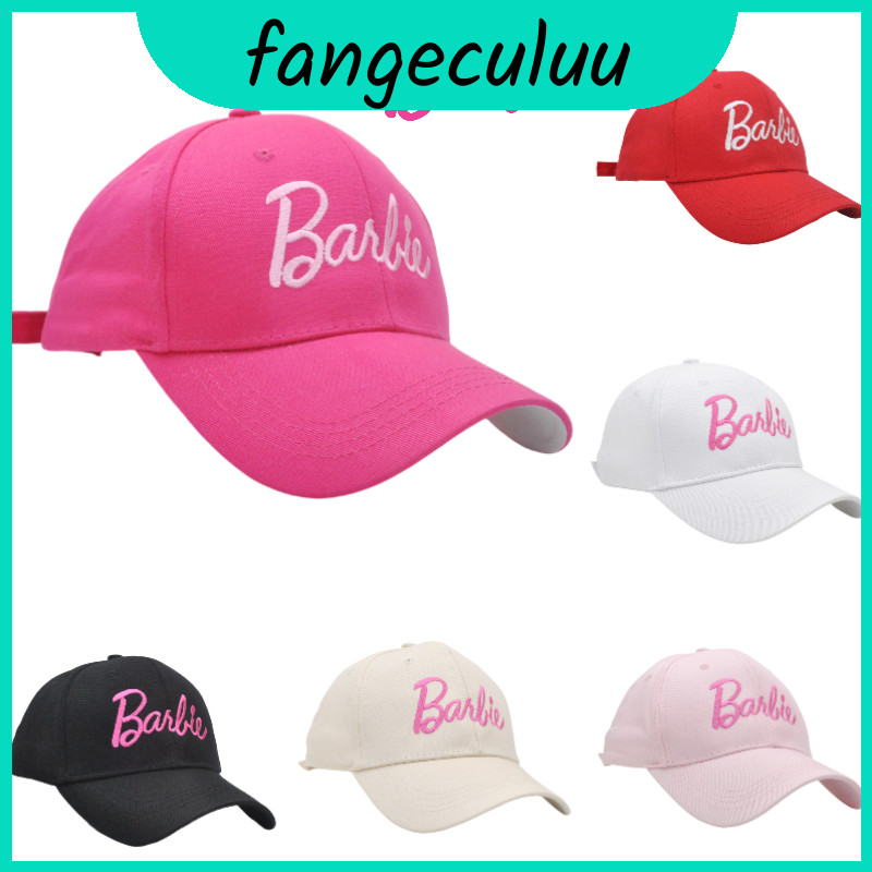 Hard Top Barbie Baseball Cap With Embroidered Curved Brim Fashionable ...