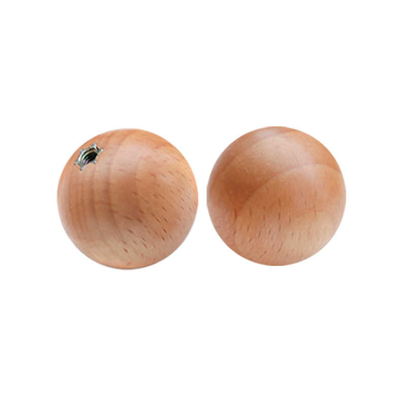 Drawer Handle, Solid Wood Wardrobe Door, Round Ball Handle, Japanese ...