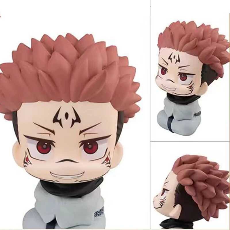 Anime 10Cm Jujutsu Kaisen Manga Doll Cute Ryomen Sukuna Action Sitting ...
