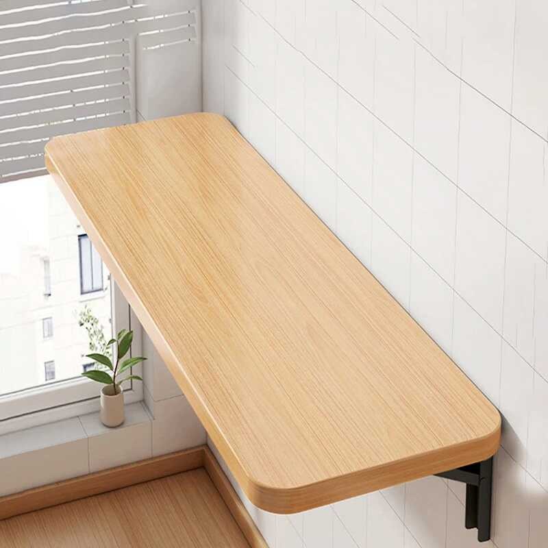 Desk Foldable Wall-mounted Folding ating Study Balcony Suspended Wall ...