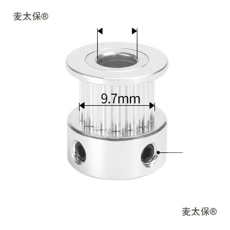 3D Printer 2Gt Synchronous Wheel 16/20/40 Tooth Drive Pulley Stepper ...