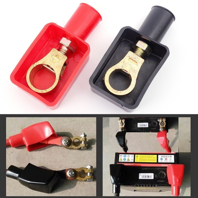 Car Battery Terminal Protective Case - Auto Battery Insulated Cover ...
